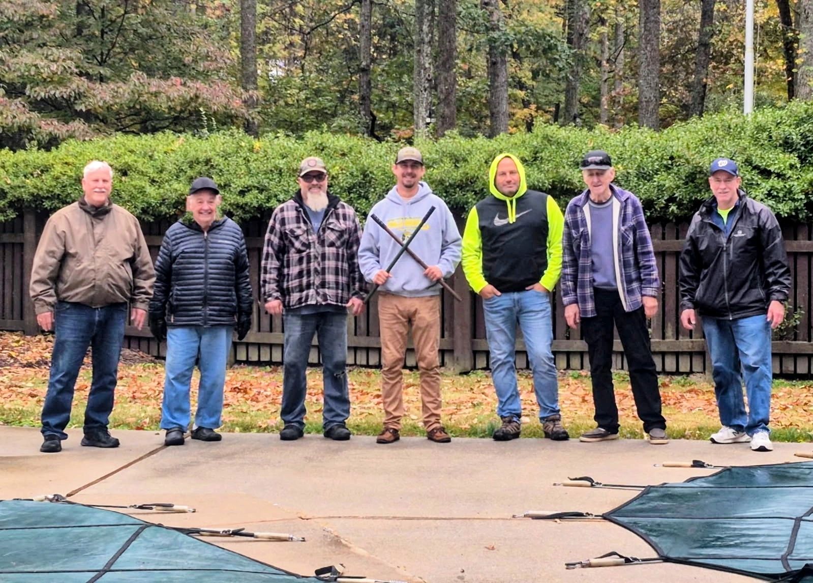 Pool Closing Team