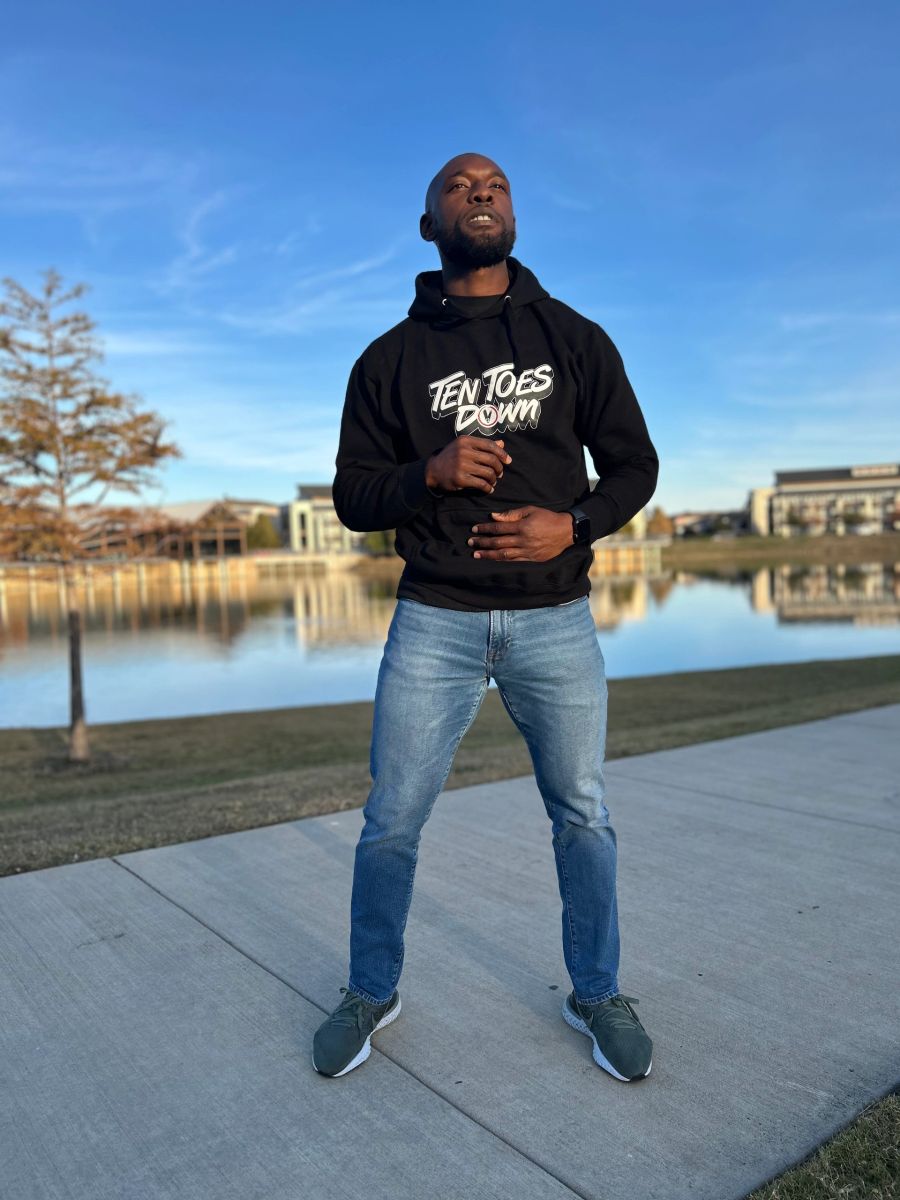 Ten toes down hoodie