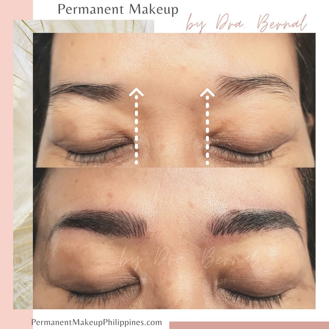 How Far Apart Should The Eyebrows Be 