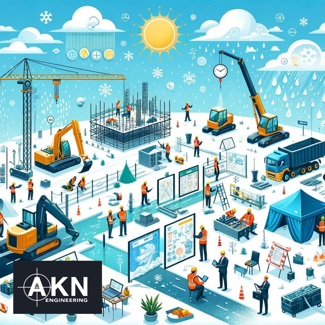 How Weather Affects Site Engineering Work & How it is Managed