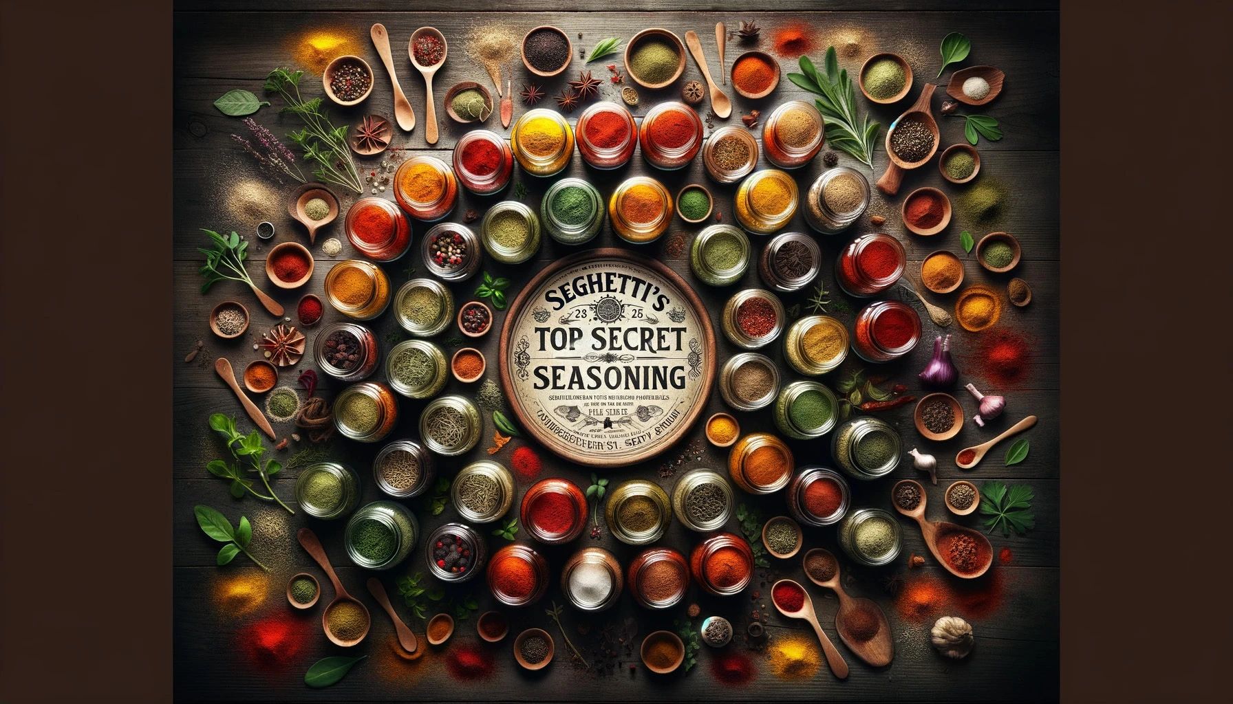 Seghetti's Top Secret Seasoning - Seasoning, Spices, Recipes