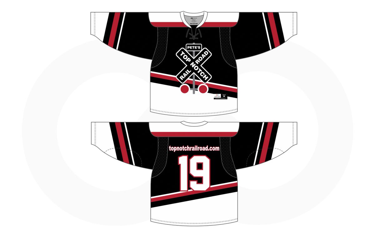 Official Top Notch Railroad Hockey Jersey (Away)