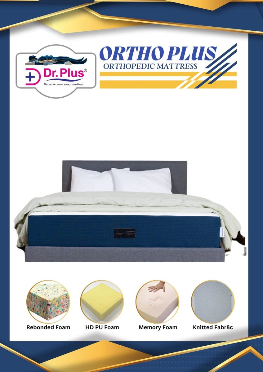 DR.PLUS ORTHO PLUS ORTHOPEDIC MEMORY FOAM MATTRESS