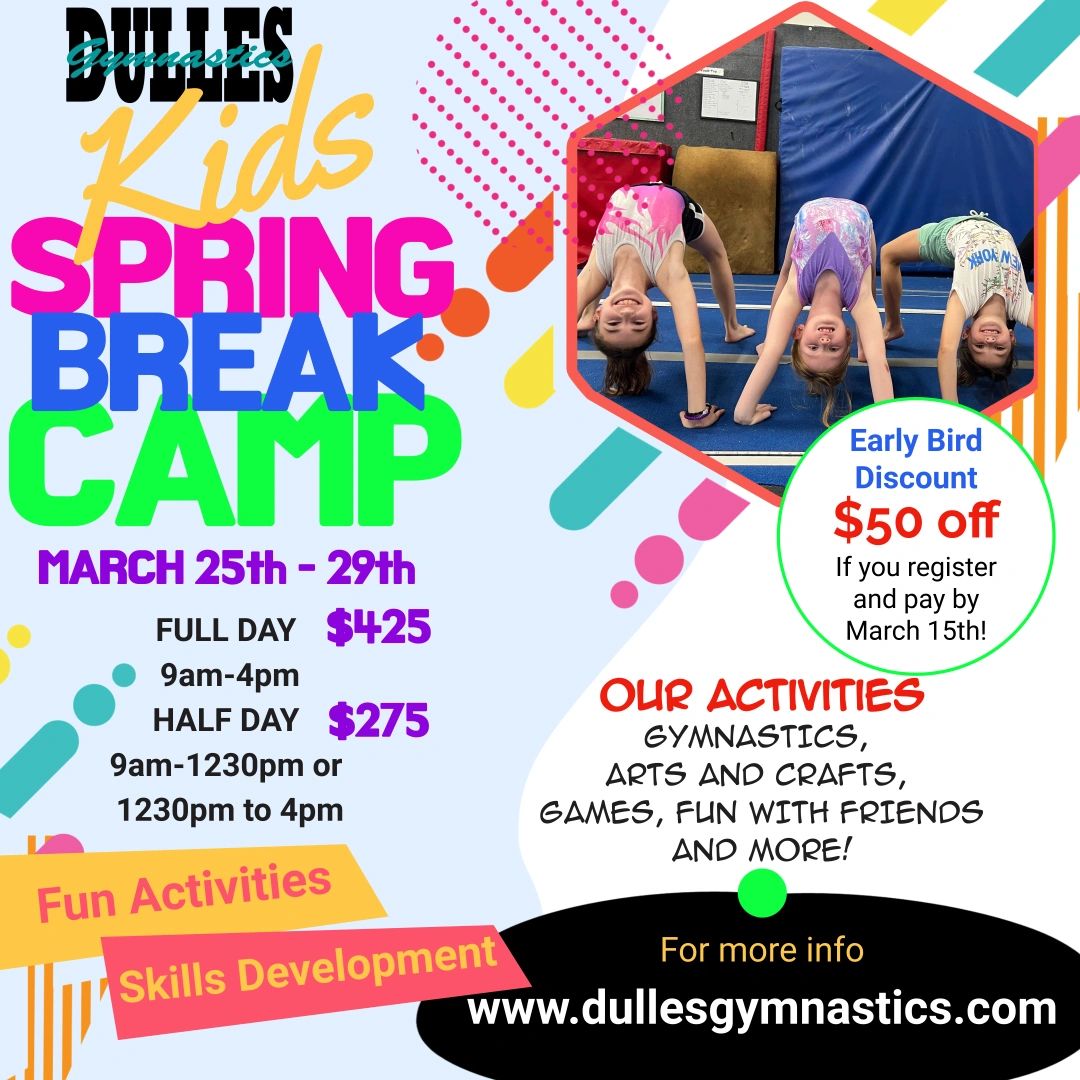 Day Camps | Dulles Gymnastics Academy
