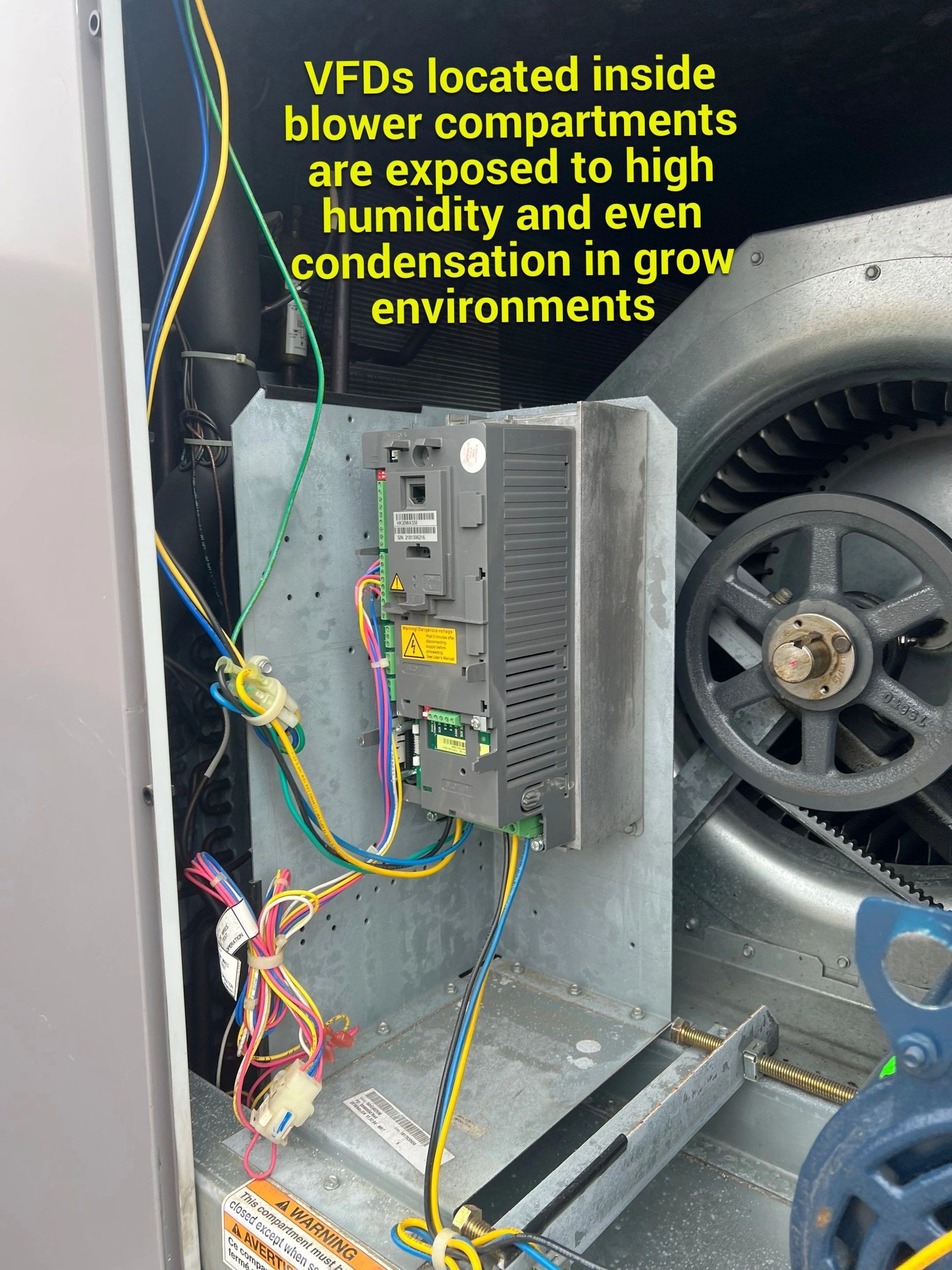 Variable Frequency Drive (VFD) or a Contactor
