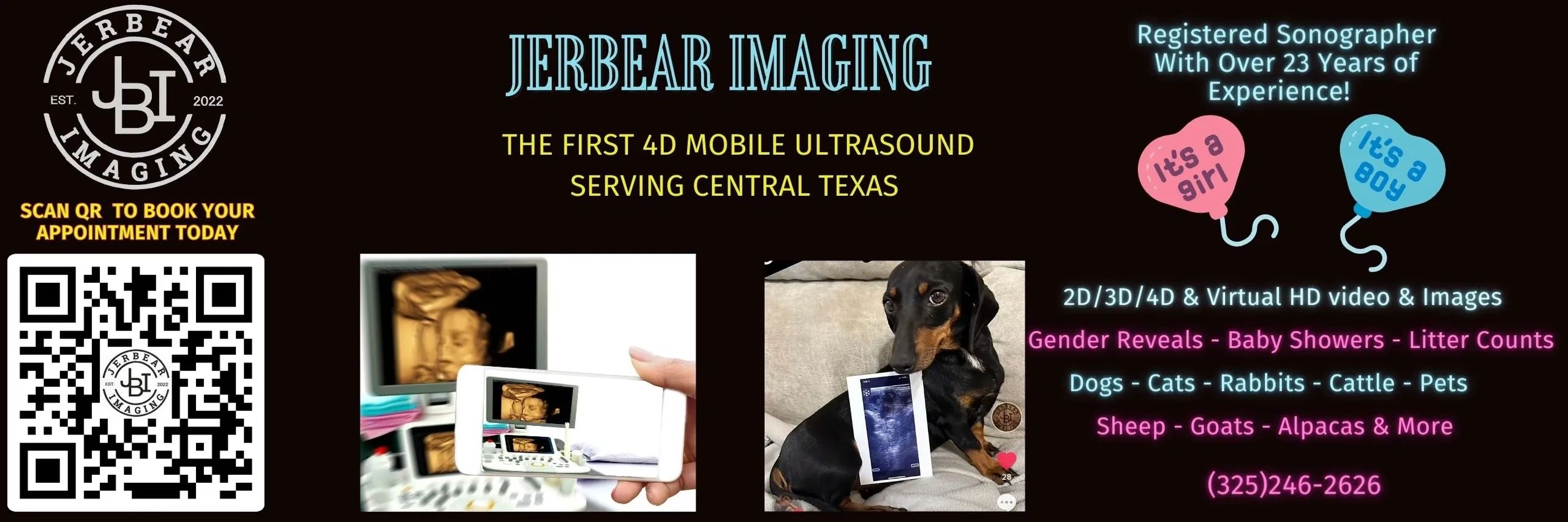 JerBearImaging - 3D Ultrasound, Mobile Ultrasound, Ultrasound for Animals, 3D Ultrasound