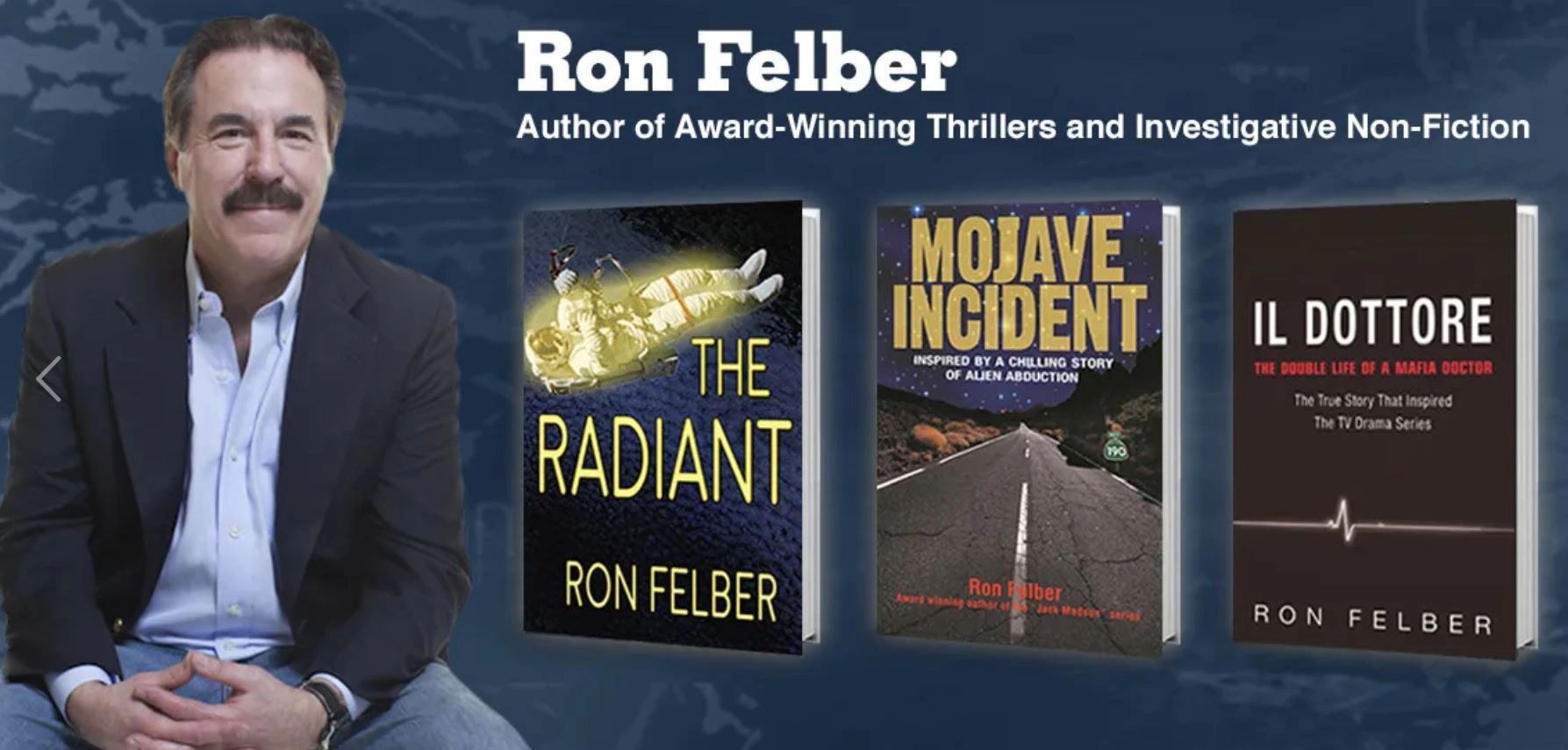 Ron Felber on his terrifying book, Mojave Incident