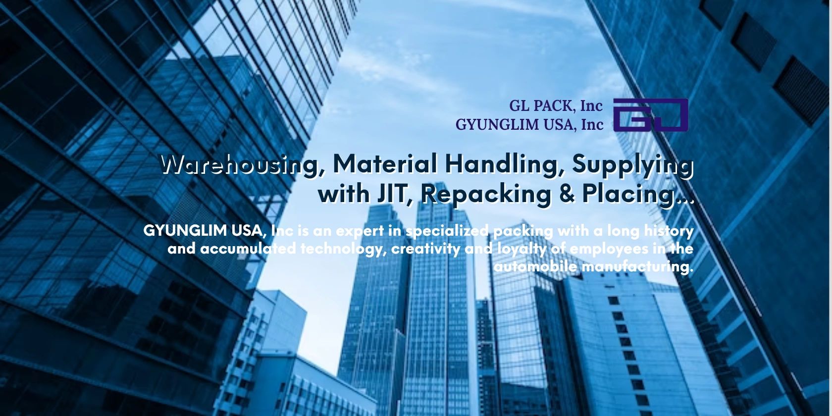 About | GL PACK, INC / GYUNGLIM USA, INC