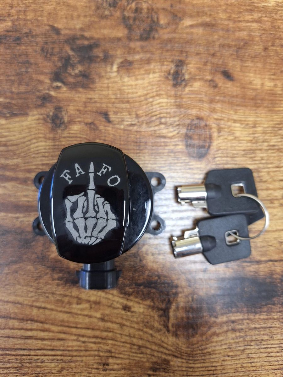 Custom Engraved Motorcycle Ignition Switch for HD