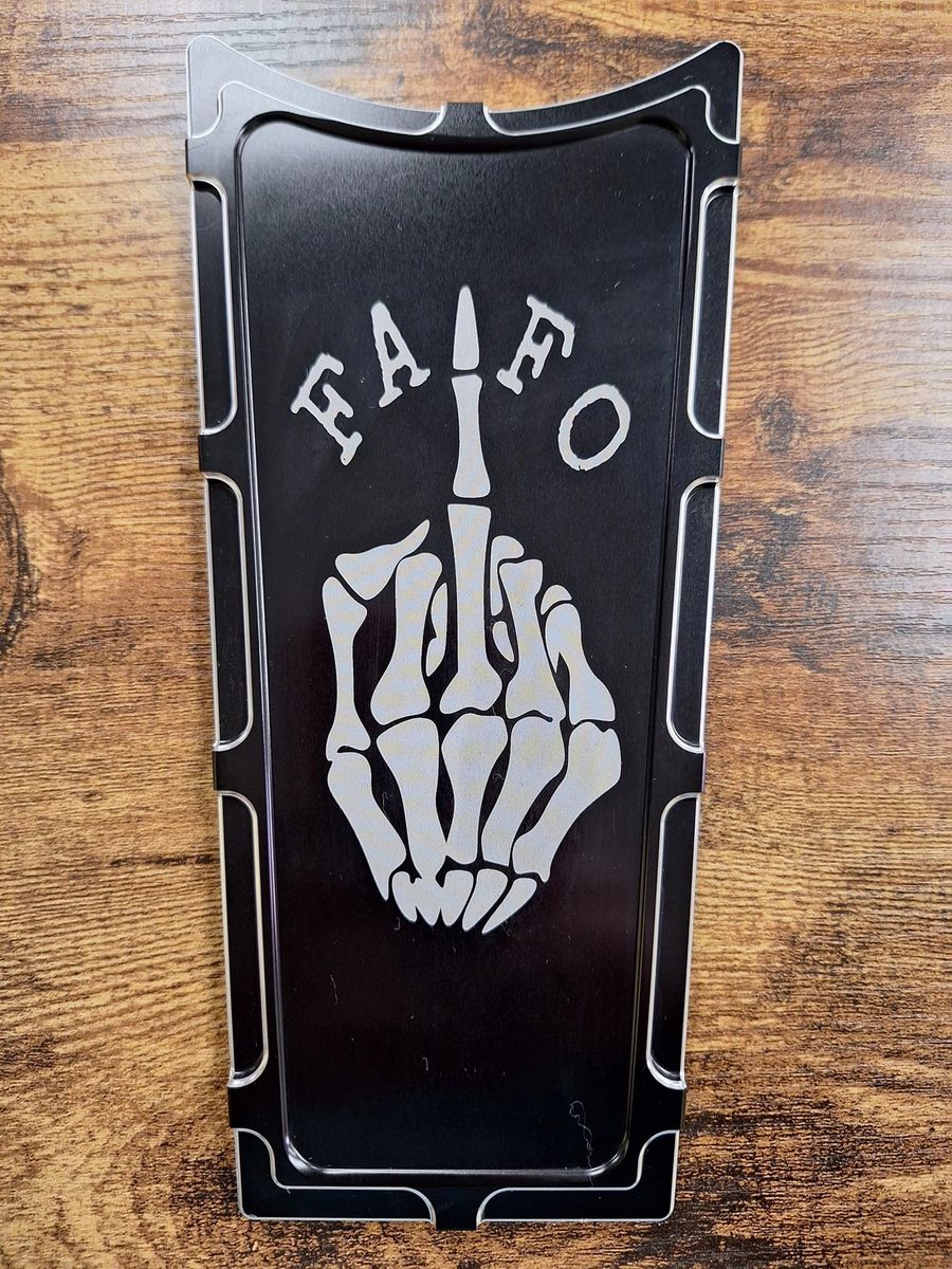 Custom Engraved Dash Insert Cover for HD