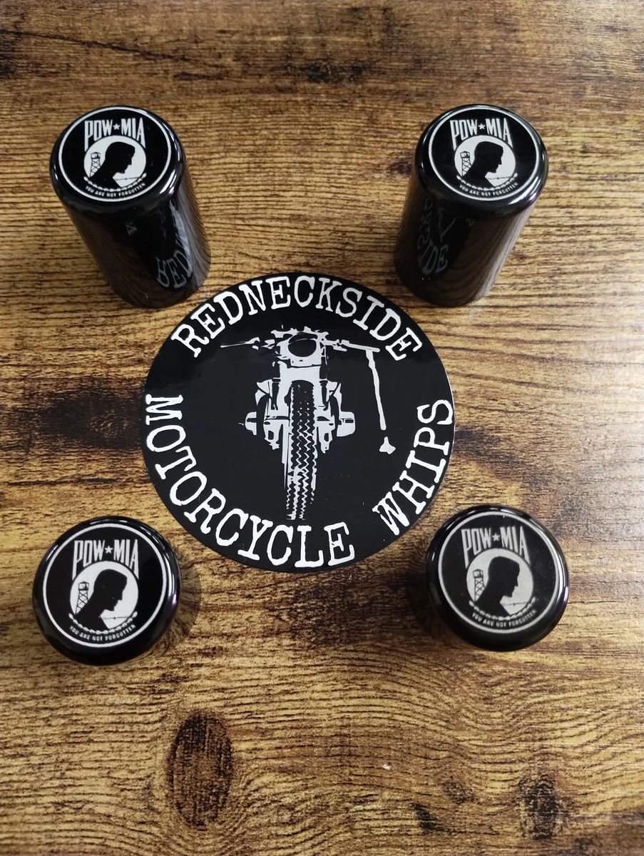 Custom Engraved Motorcycle Docking Hardware Covers