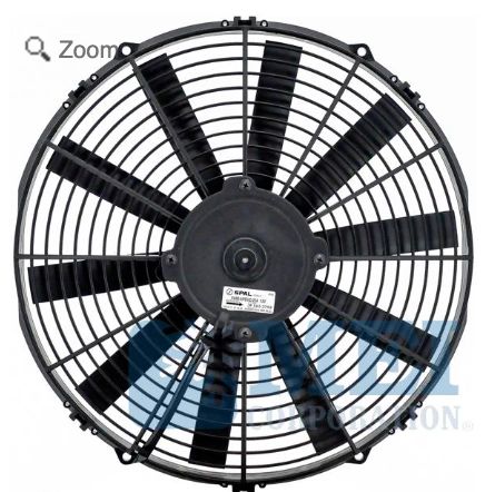 3571MP/VA08-AP51/C-23A-Fan Assy 15'' Puller 12V Spal