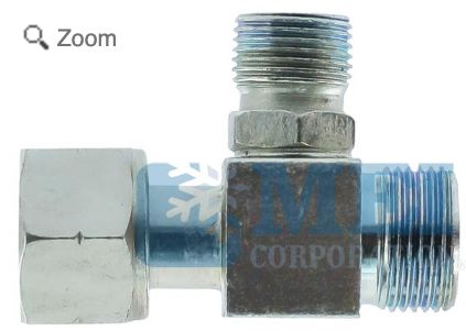 4234T/GM Van Metric Suction Tee Fitting