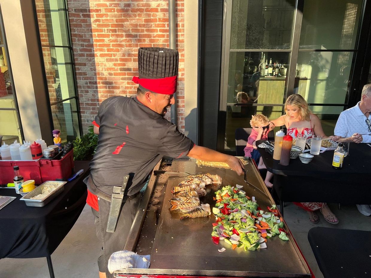Hibachi-Style Private Chef Catering - Miyato Hibachi Dallas