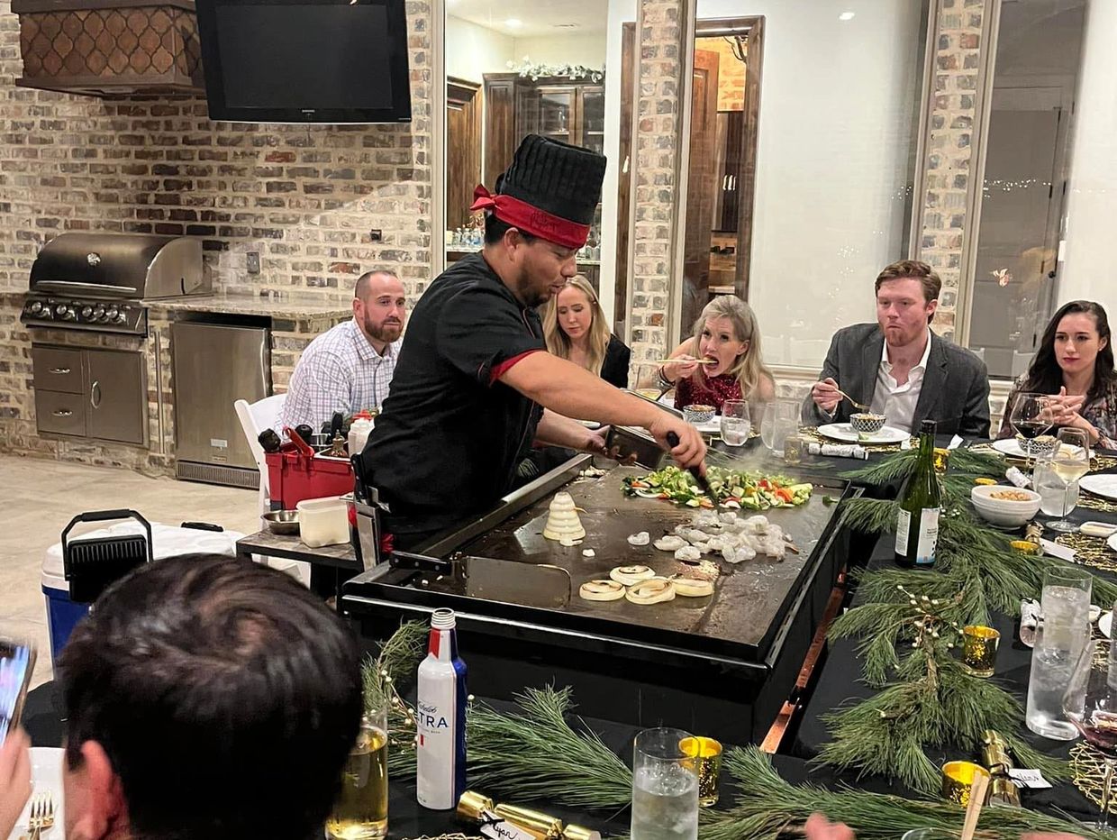 Hibachi-Style Private Chef Catering - Miyato Hibachi Dallas