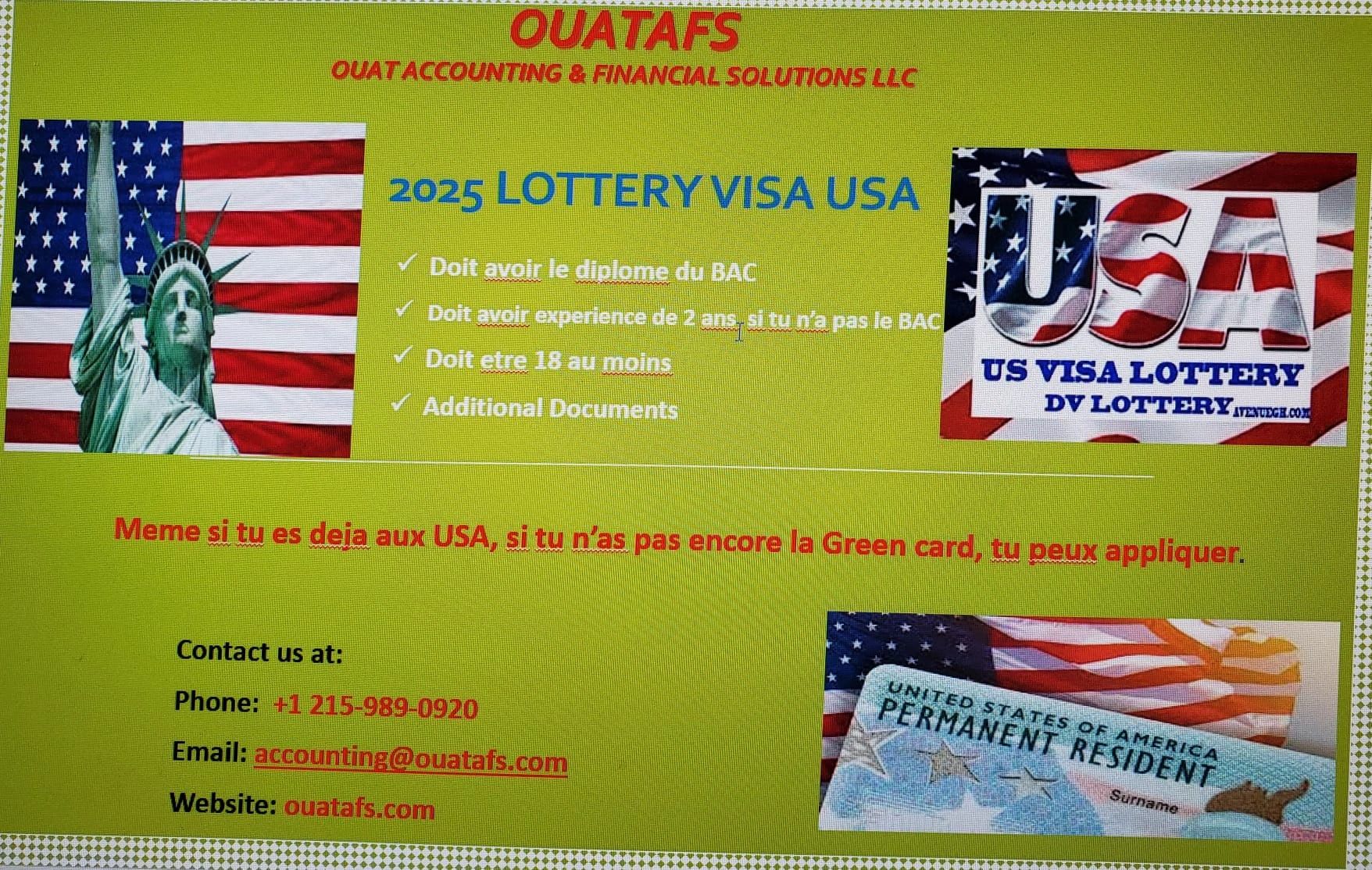 2025 Lottery Visa USA - Canada & USA Immigration