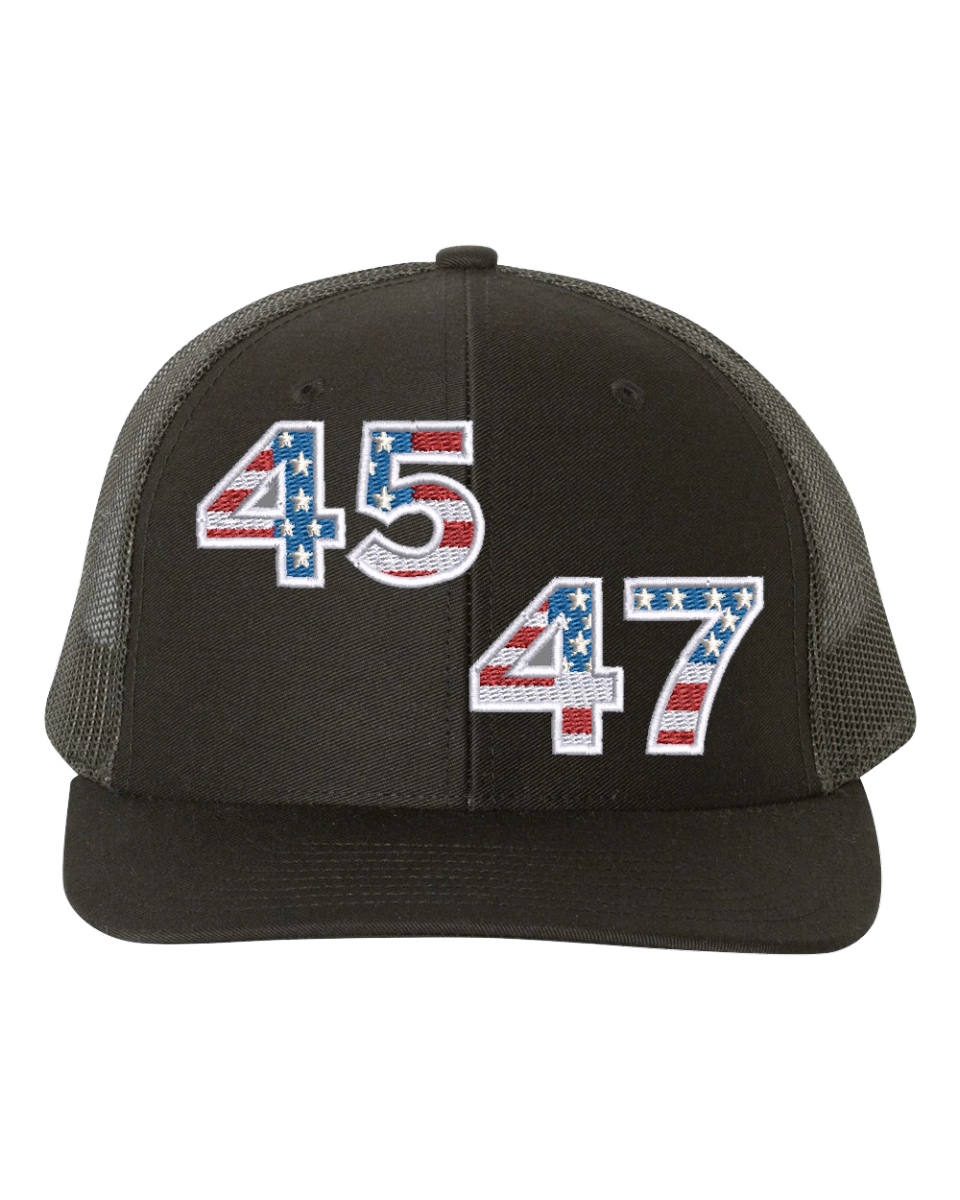 MAGA 45/47 Richardson 112 Hat Black