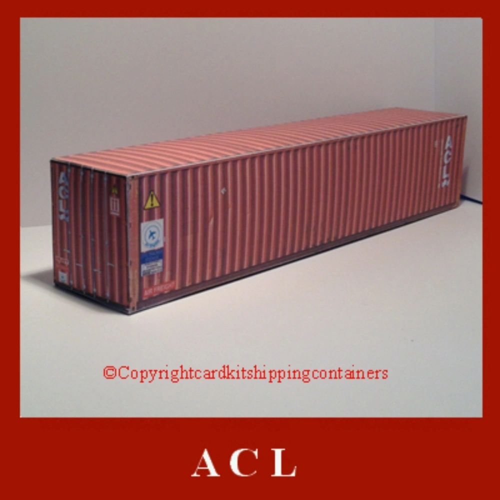 ACL Shipping Container Card Kit