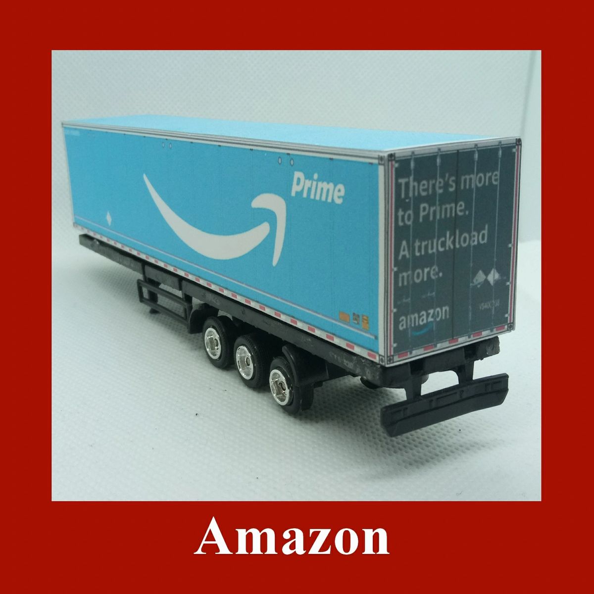 Amazon Prime (Light Blue) Shipping Container Card Kit