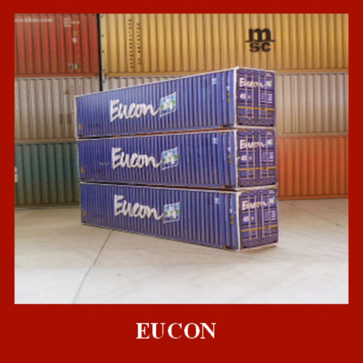 Eucon (Blue) Shipping Container Card Kit