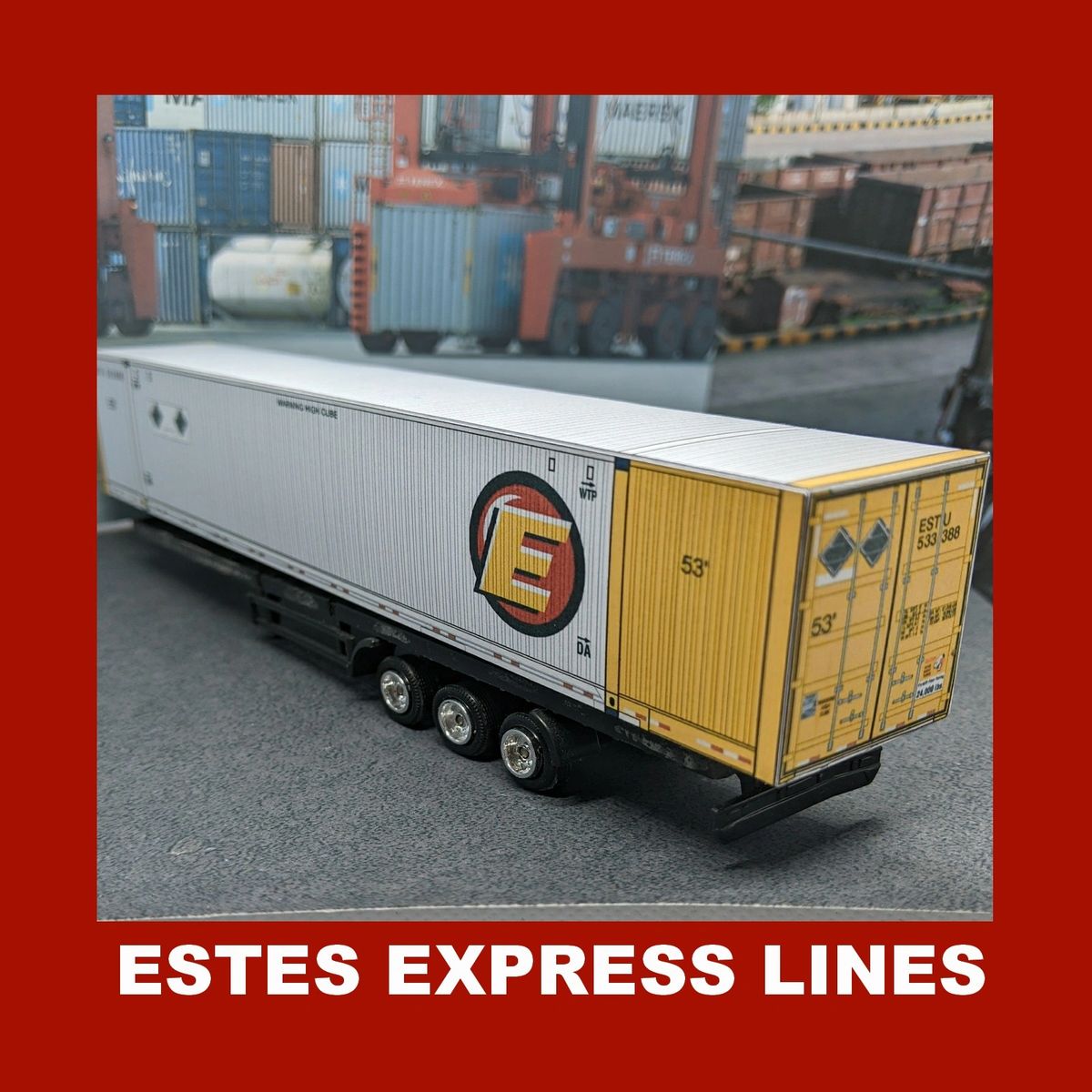 Estes Shipping Container Card Kit