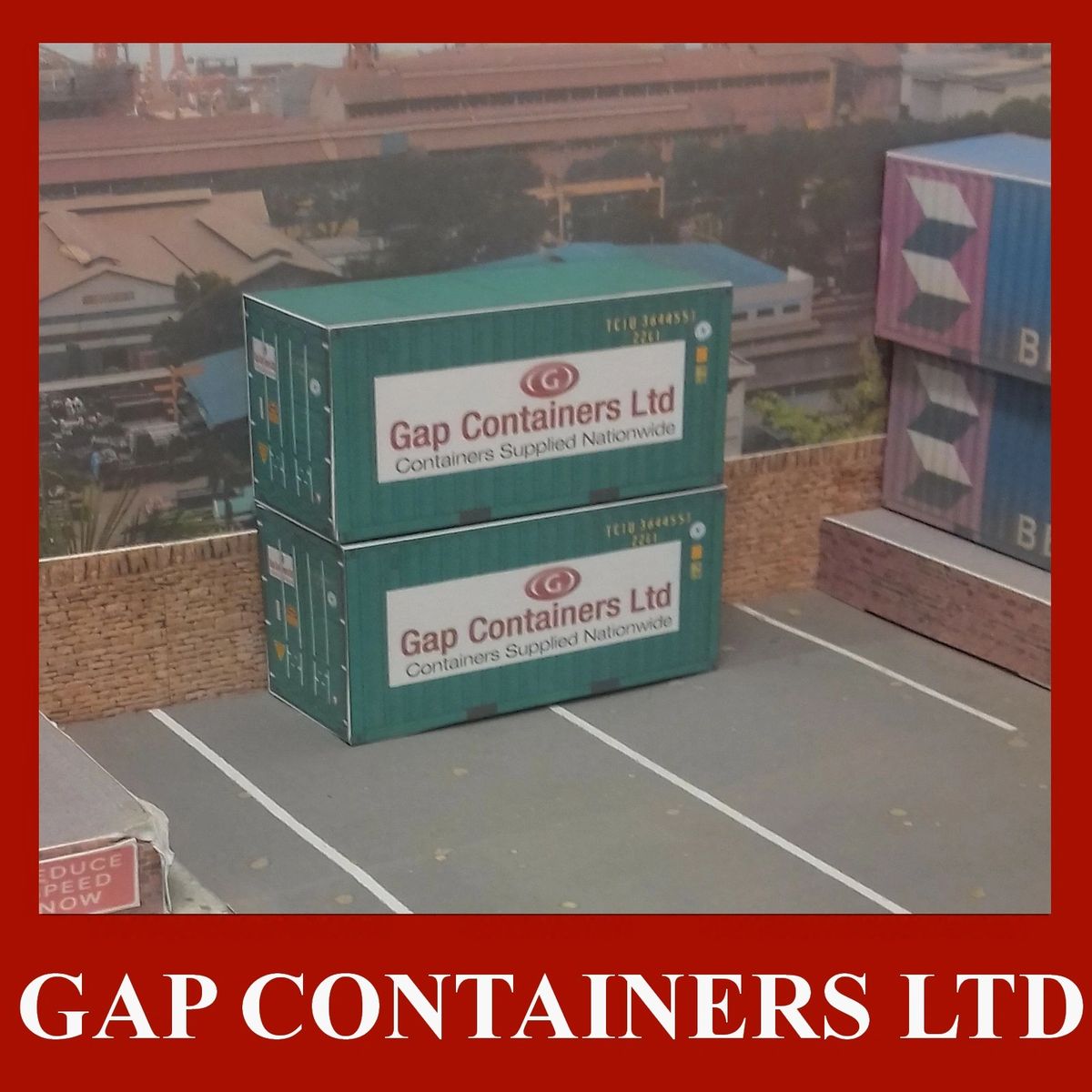 Gap Containers Ltd Shipping Container Card Kit