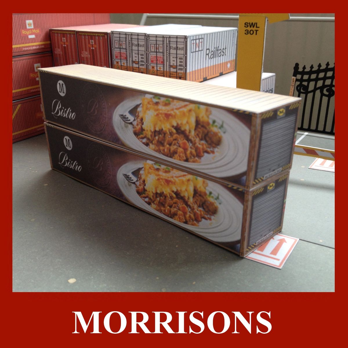 Morrison Supermarkets Shipping Container Card Kit
