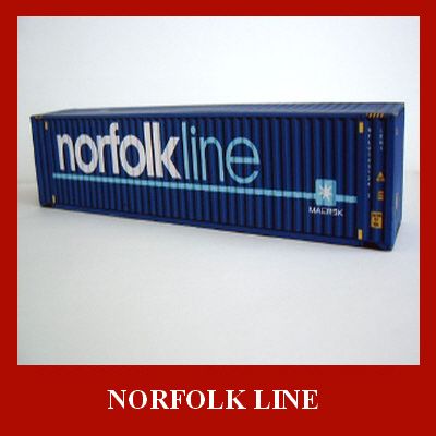 Norfolkline Shipping Container Card Kit
