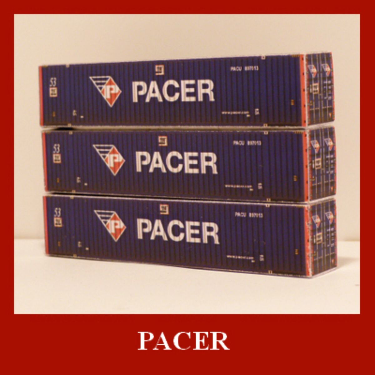 Pacer Shipping Container Card Kit