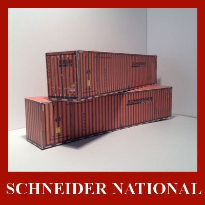Schneider Shipping Container Card Kit