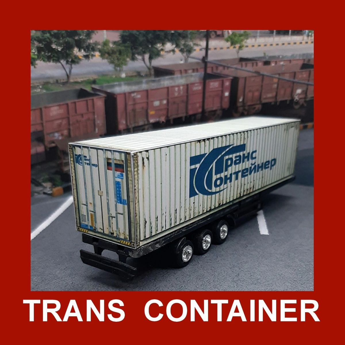 Trans Container Shipping Container Card Kit