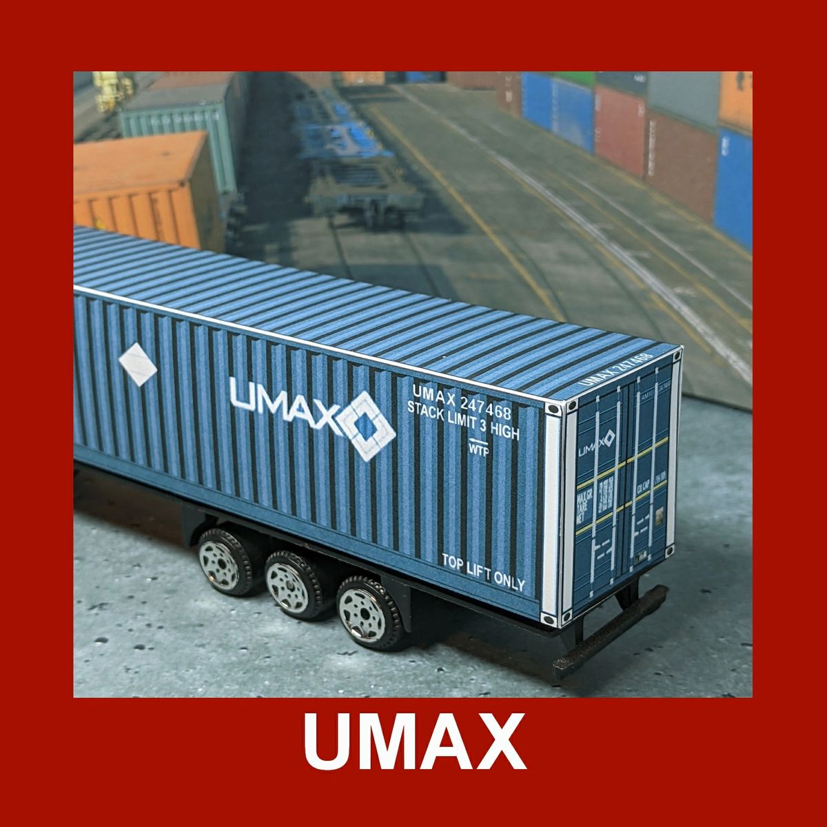 UMAX Shipping Container Card Kit