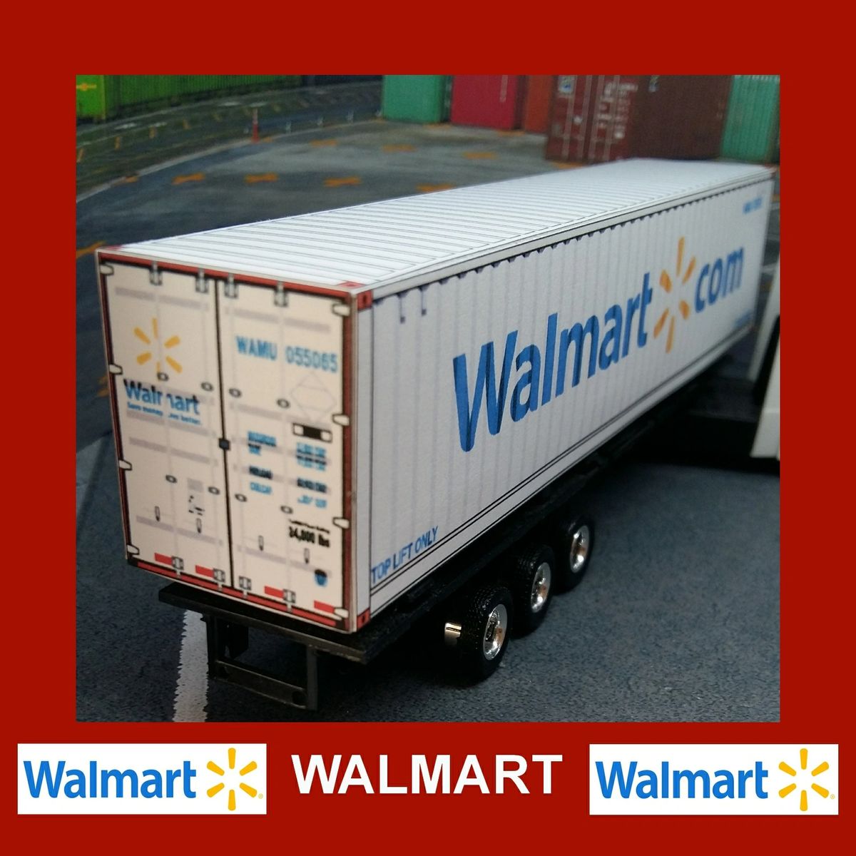 Walmart Shipping Container Card Kit