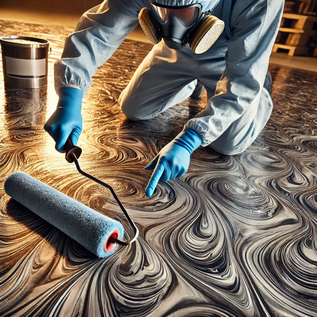 L'époxy de plancher et resine epoxy pas cher