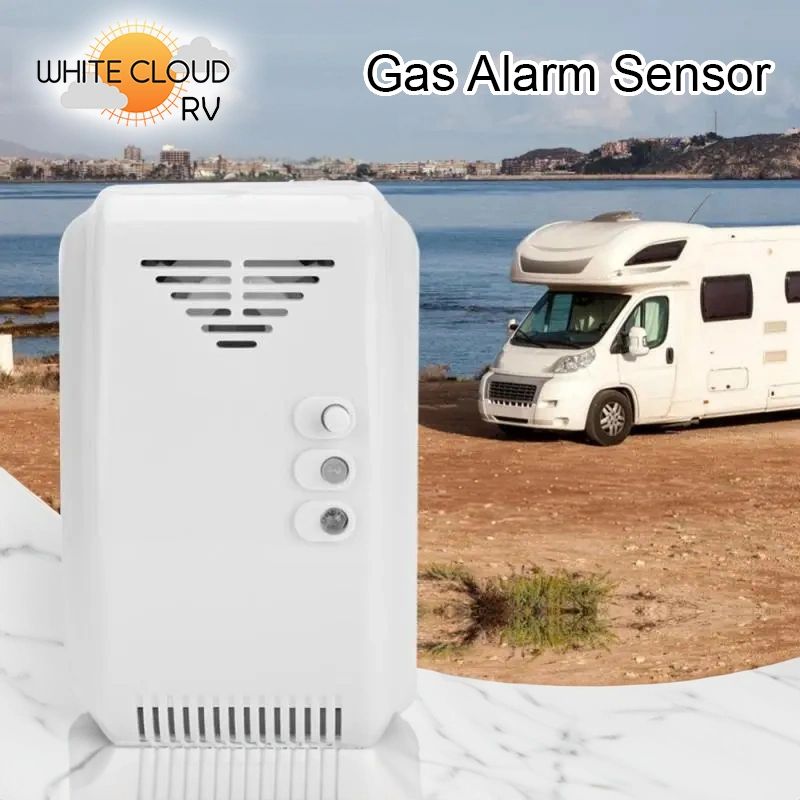 RV Gas Detector Alarm - LPG/Natural Gas - 12v