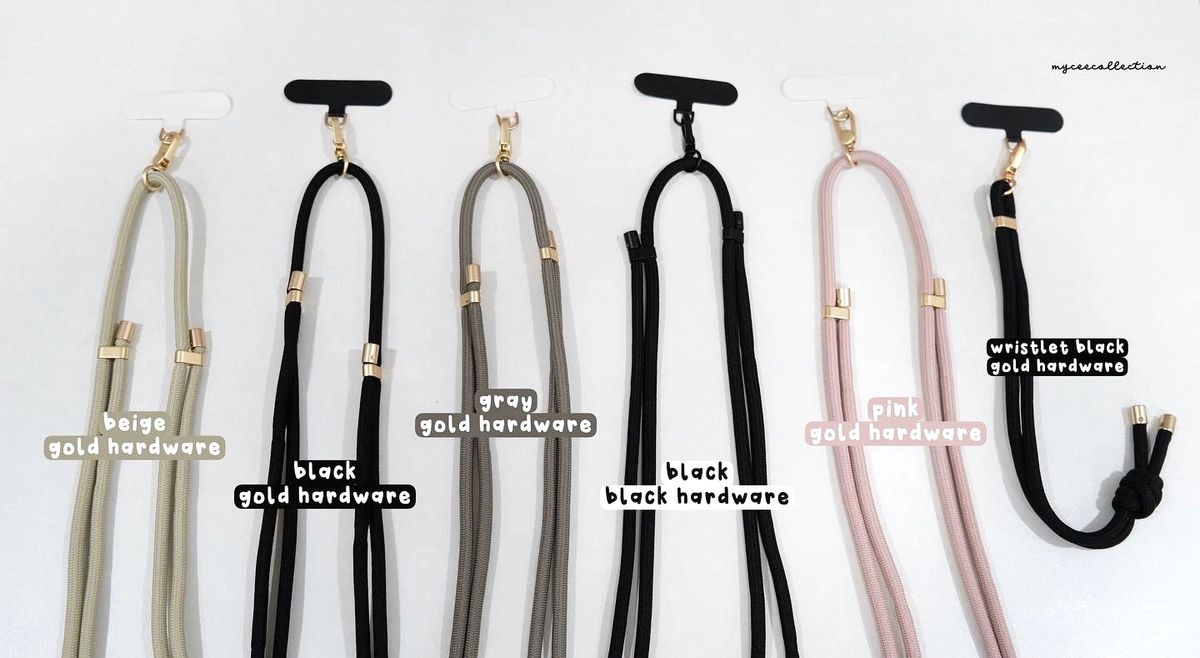 Personalized Phone Rope Strap Lanyard