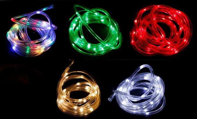 3 X Green battery operated tube light 3 metre long