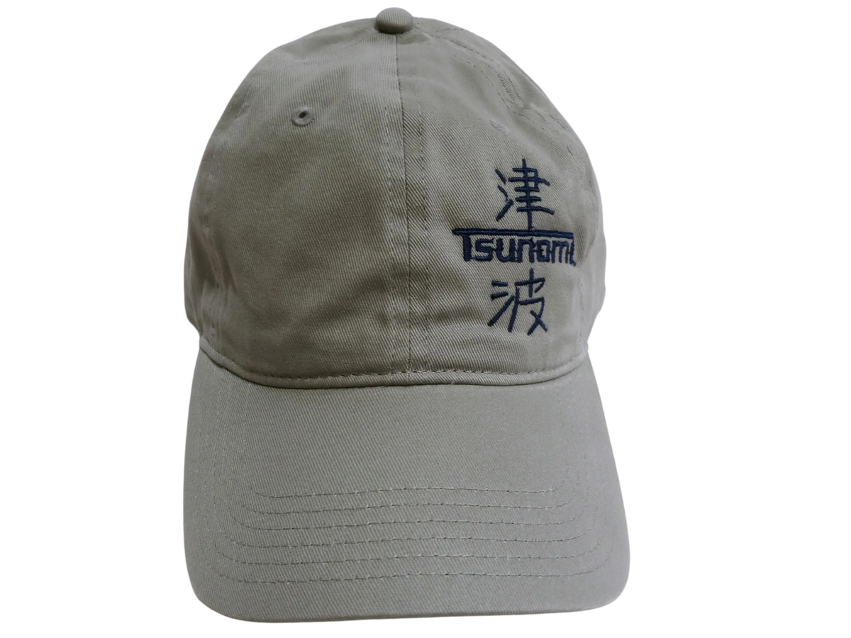 Tsunami Conjue (Navy) Air Racer Gray Hat Embroidered Hat