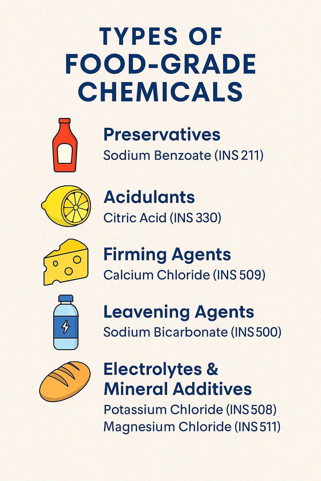 What Are Food-Grade Chemicals? A Guide