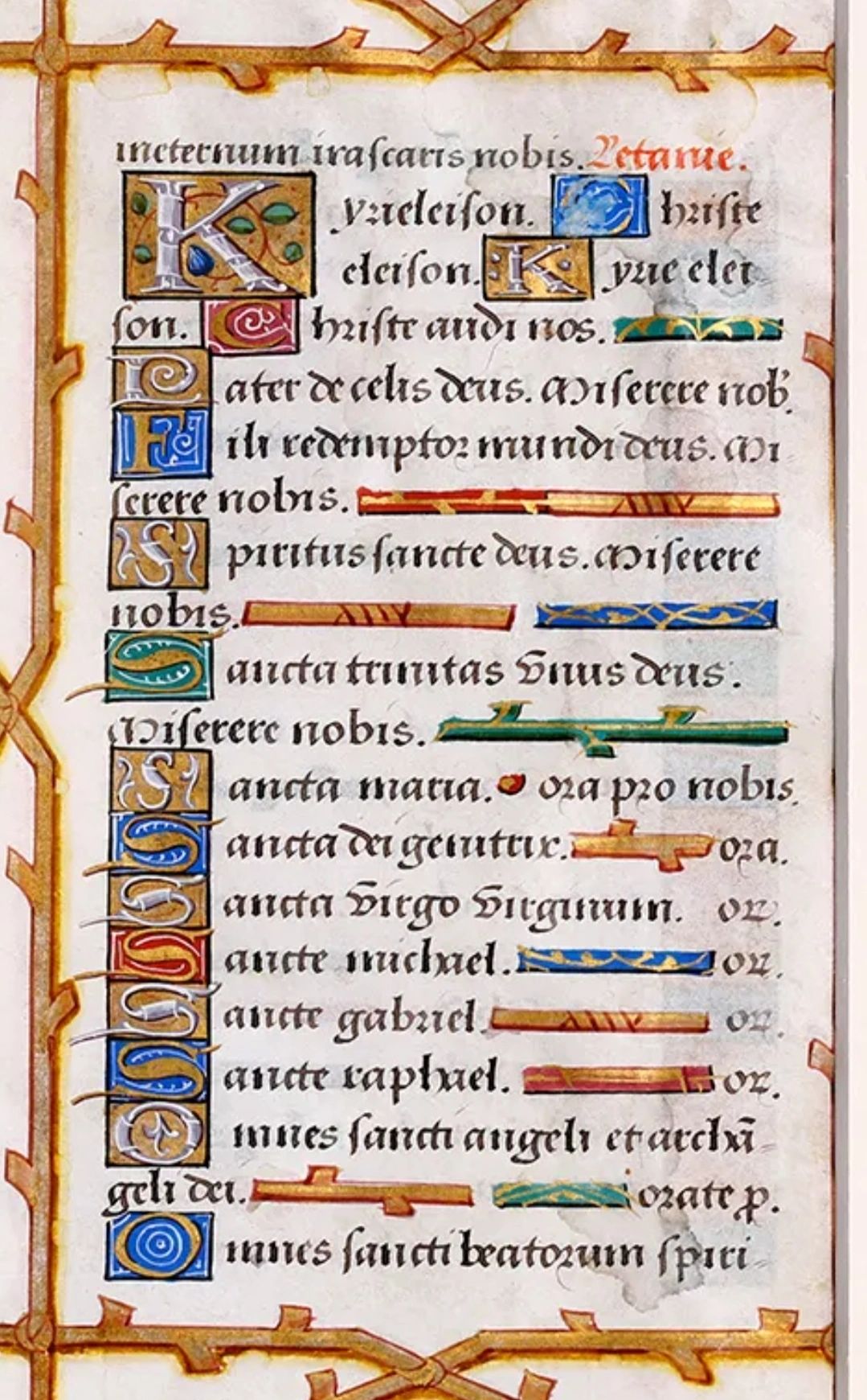 Ora pro nobis--Pray for us