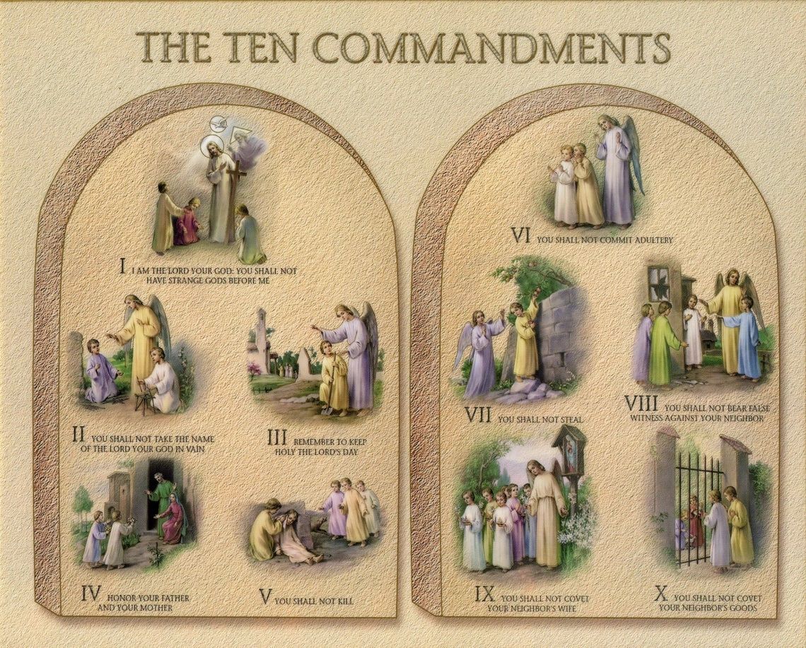 Do you know the 10 Commandments?