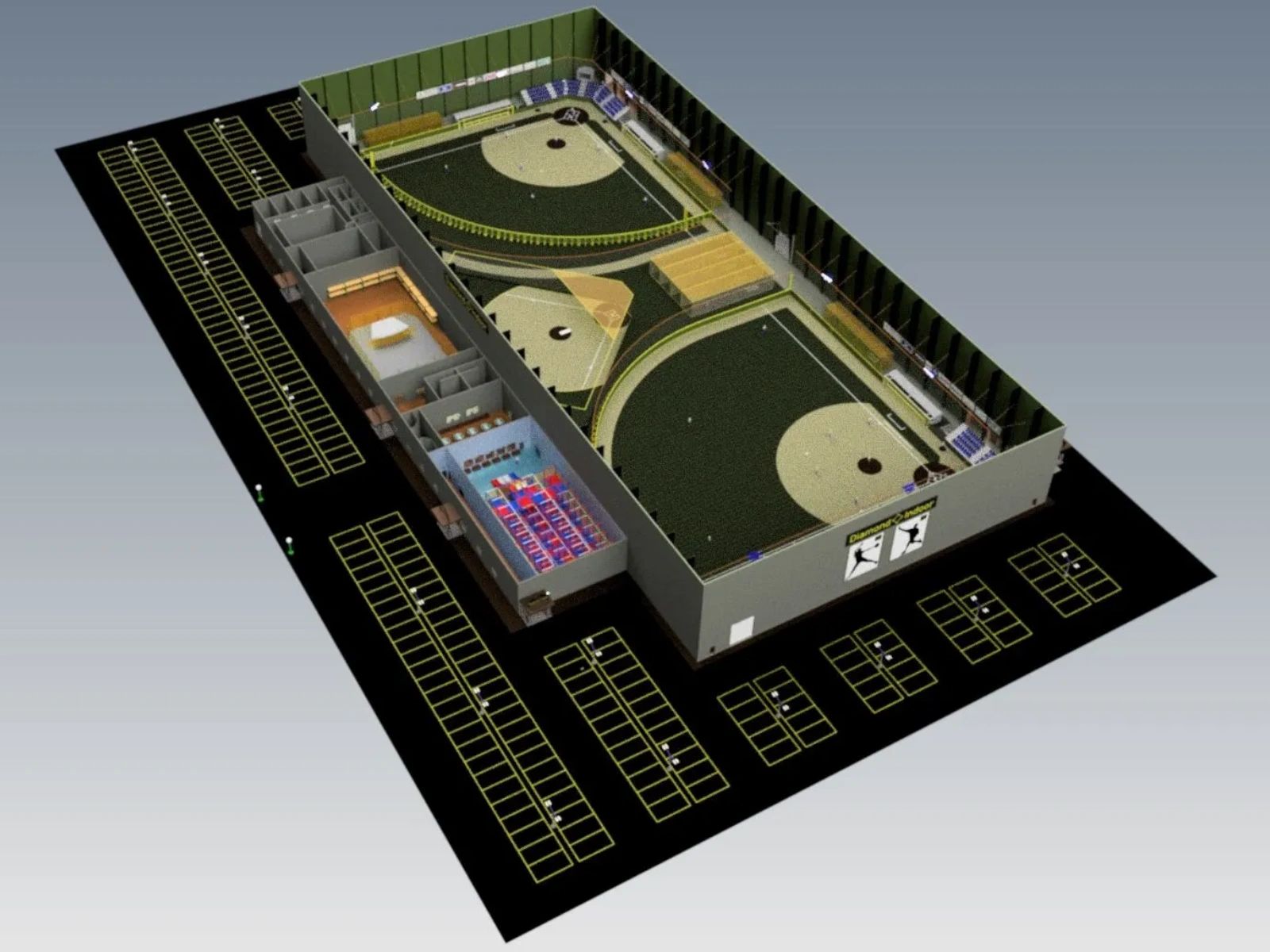 Diamond Indoor Fastpitch