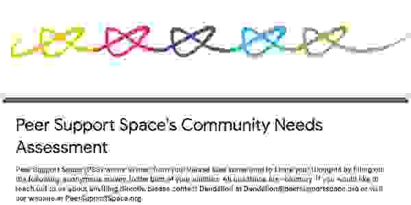 Get Involved | Peer Support Space Inc.