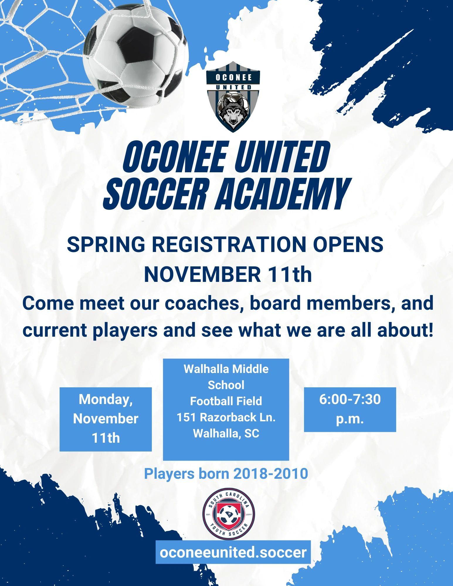 Oconee United Soccer Academy