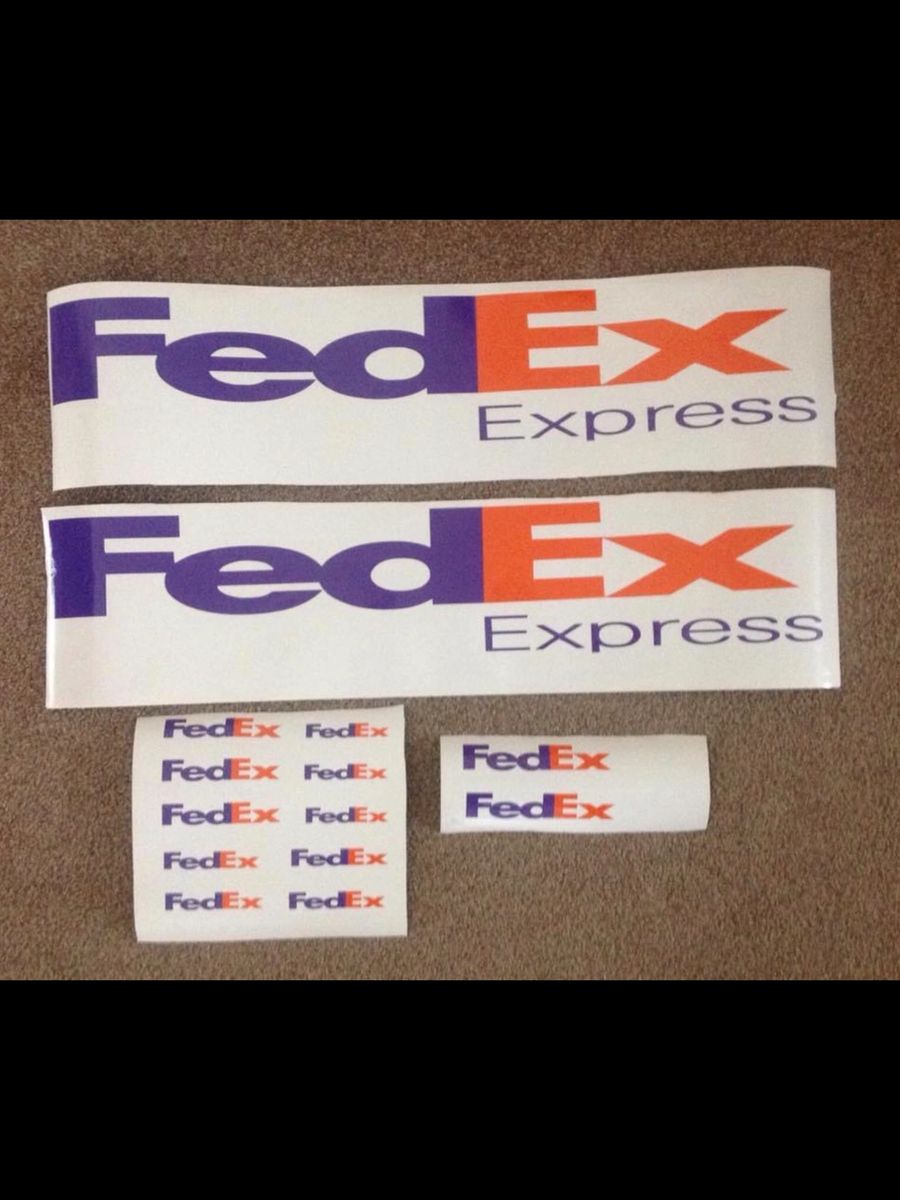 FedEx Trailer Decals. WS.0200