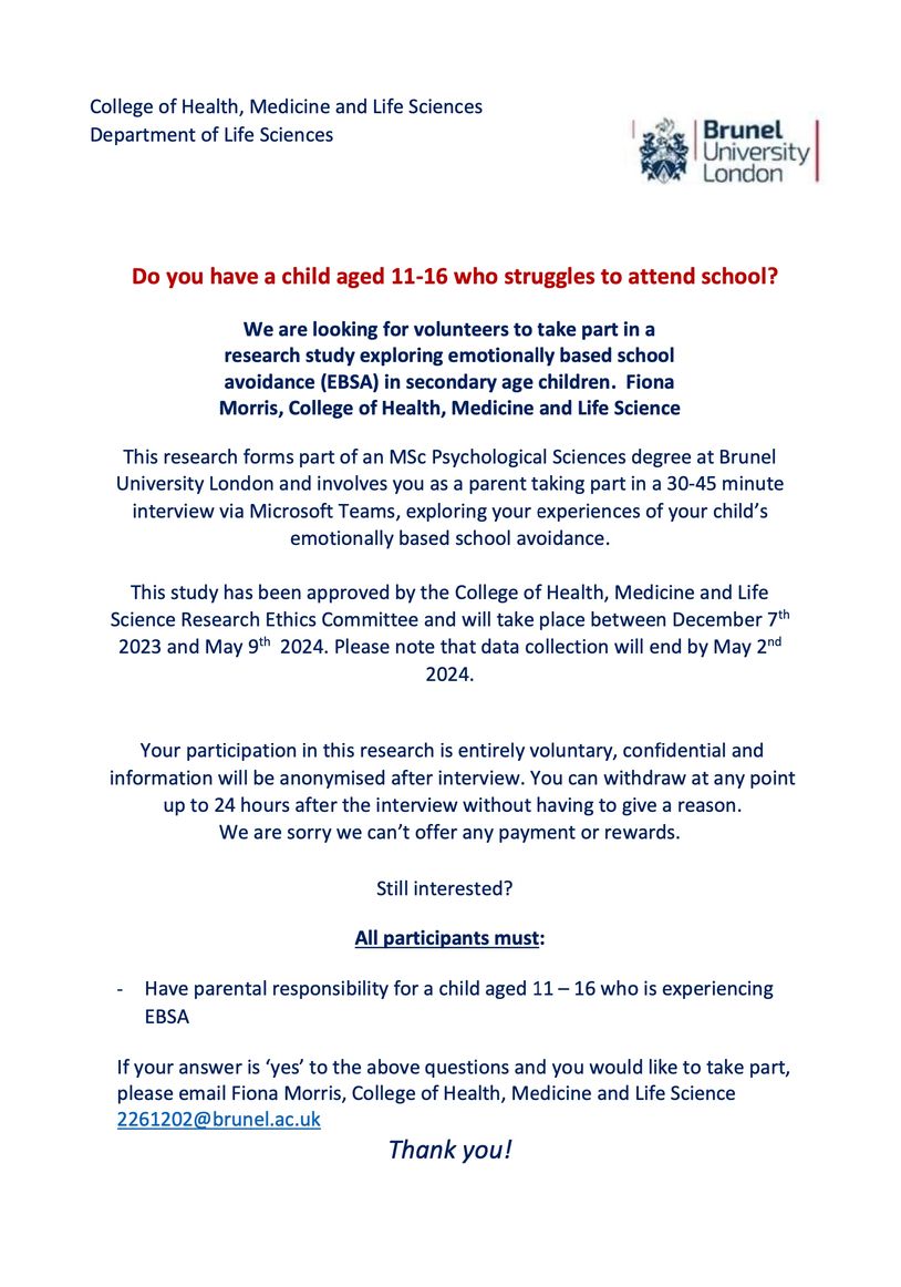 PARTICIPATE IN RESEARCH