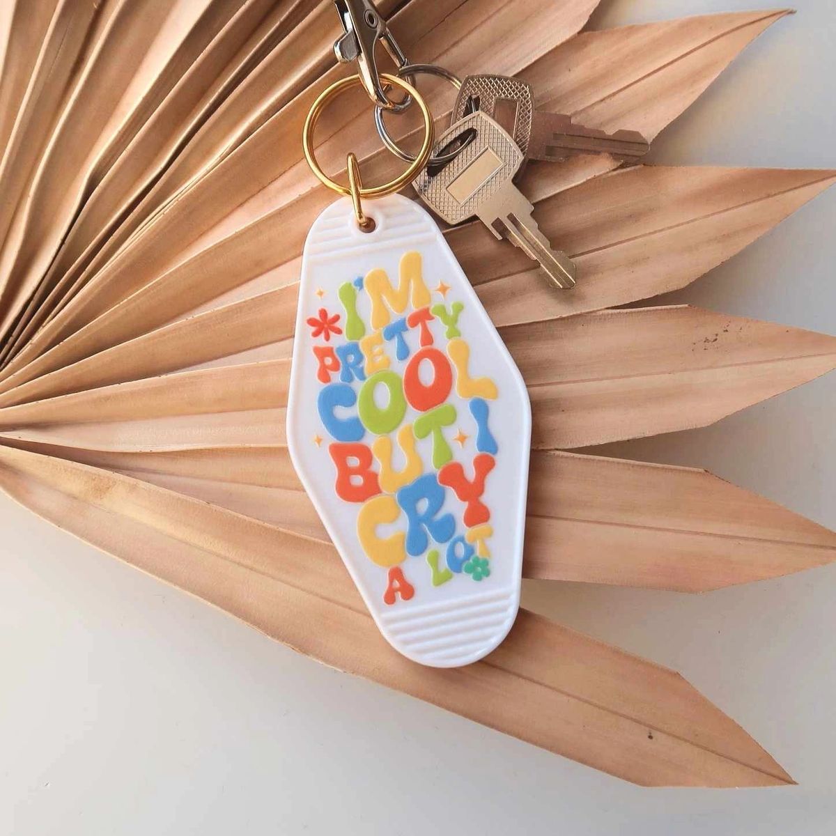 Pretty Cool Motel Keyring