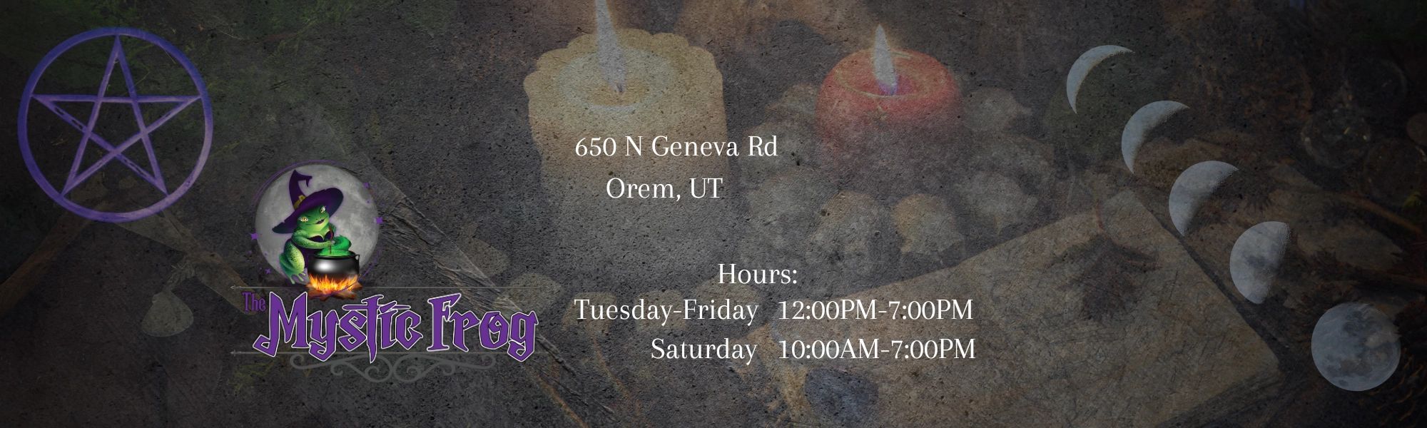 Metaphysical Services and Products - The Mystic Frog