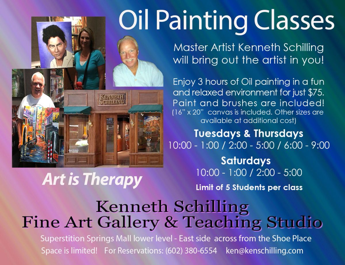 Kenneth Schilling Oil Painting Class