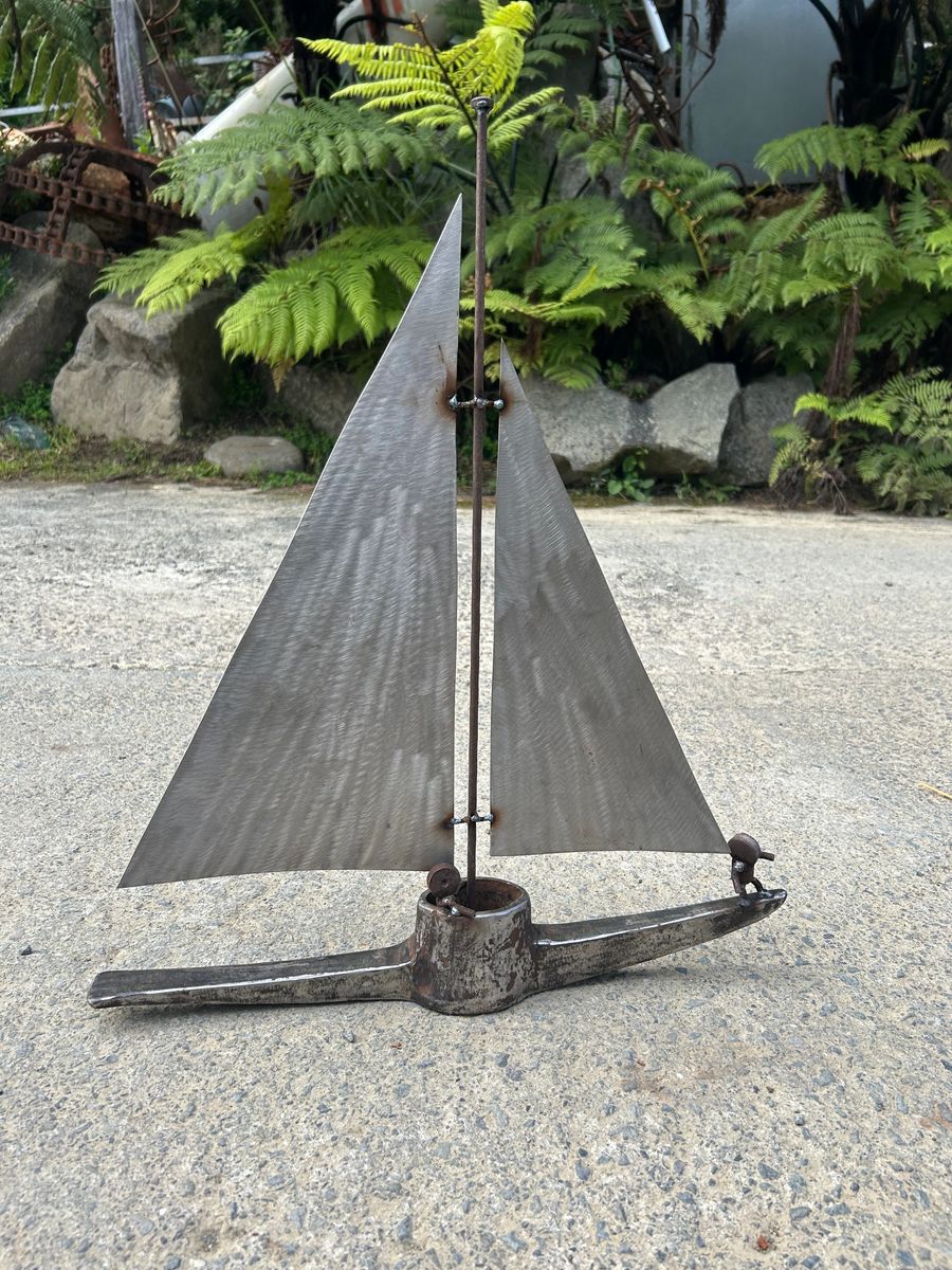 Metal Sail Boat